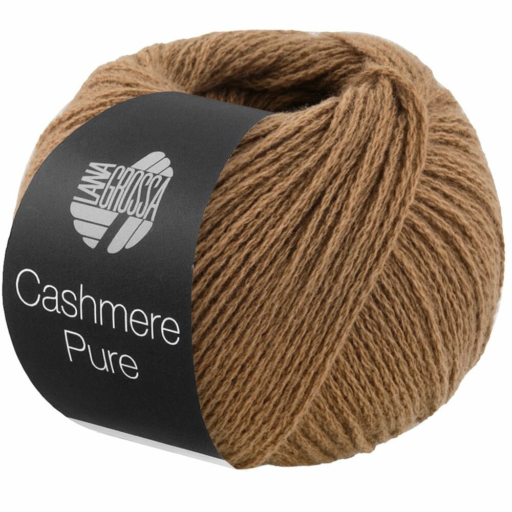 Пряжа для вязания Lana Grossa Cashmere Pure (01 Camel) 1 моток 25г/115 м
