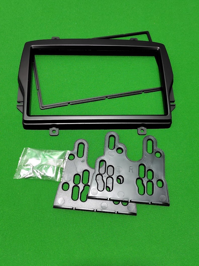 Переходная рамка для LADA Vesta, с 2015, 2DIN, черная