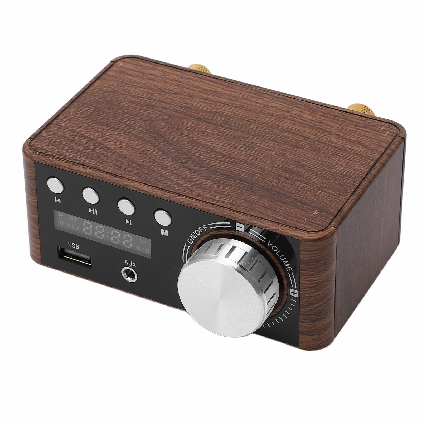 Мини-усилитель мощности Bluetooth 5.0, стерео Hi-Fi цифровой усилитель, 2 канала, 50 Вт и 50 Вт с входом USB