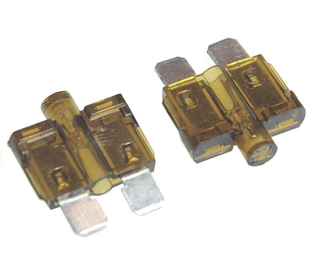 Предохранитель MEDIUM (стандарт) с индикатором 7,5A (19,1x5,1мм, h18,8) W270-1