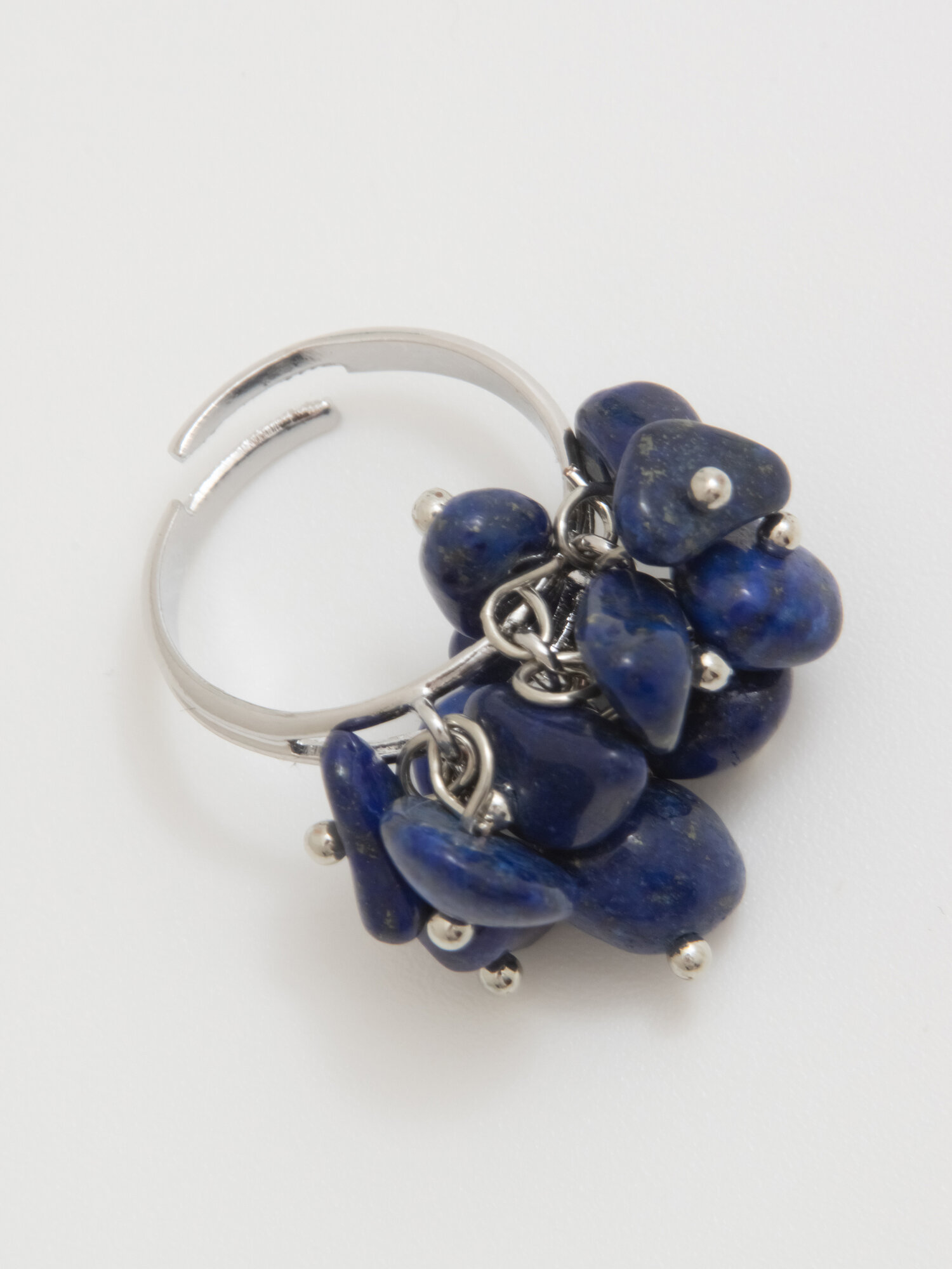 Кольцо, лазурит