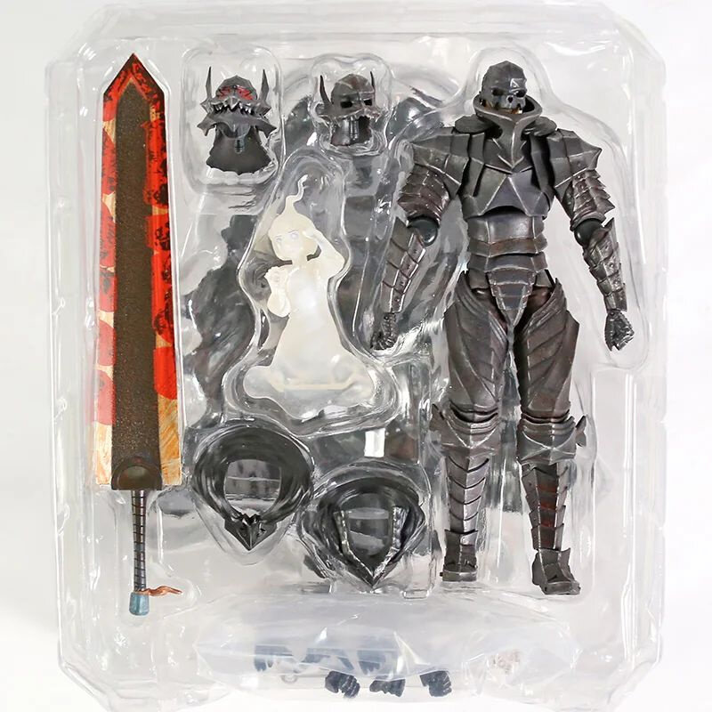Фигурка Берсерк Гатс, Черный мечник / Berserk Guts, Black Soldier figma 410 (16см)