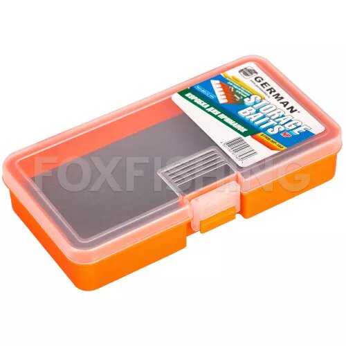 Коробка рыболовная German Storage Baits STRB-NP-160 ORANGE 16x9x3,2см.