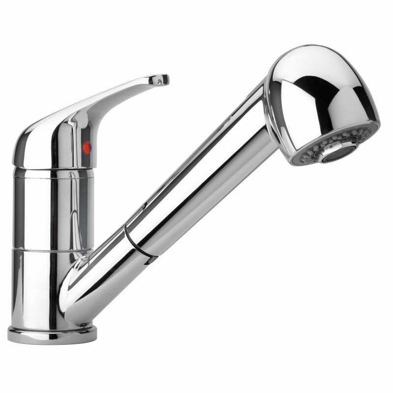 Cмеситель Paini Creta 42OJCRDX56CG8LWJMKSVM для кухонной мойки, хром