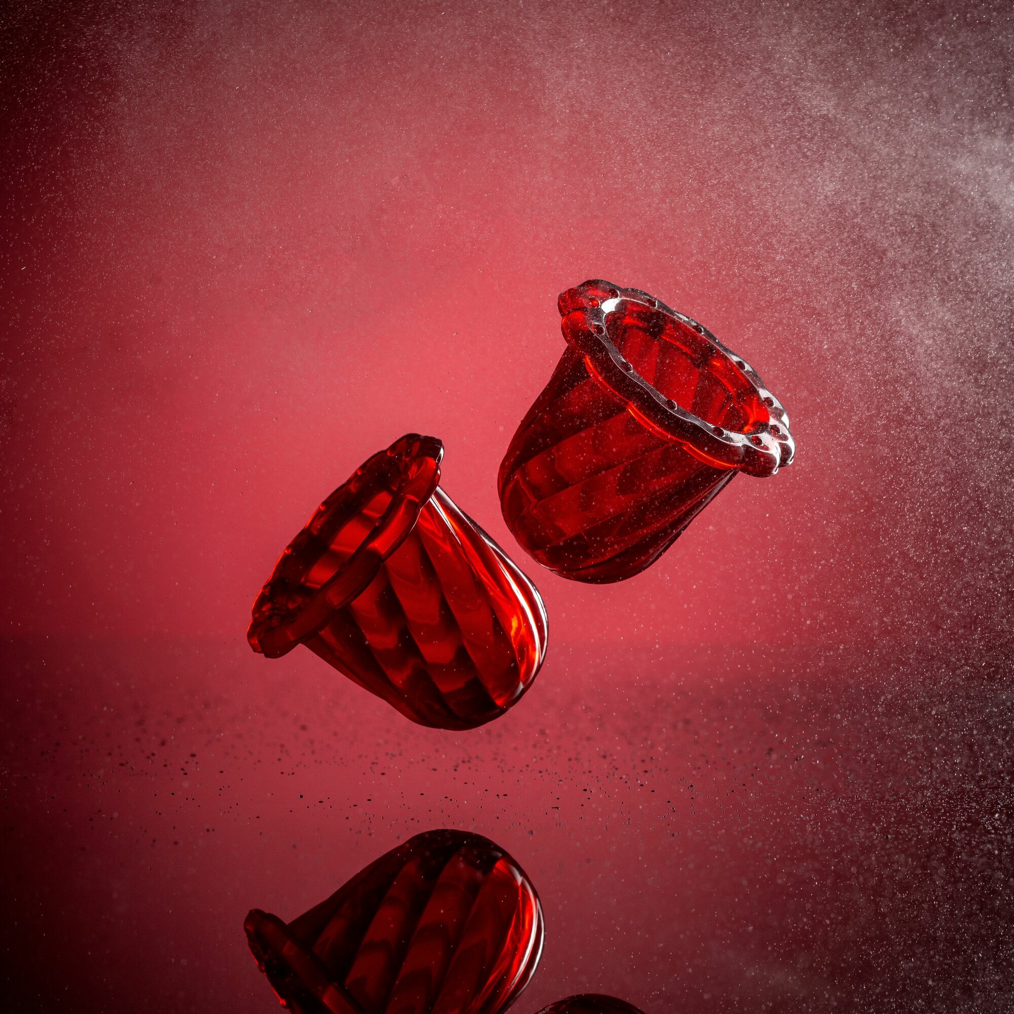 Массажные банки KAiCOSM, для тела, силиконовые, вакуумные, диаметр 4 см, красные