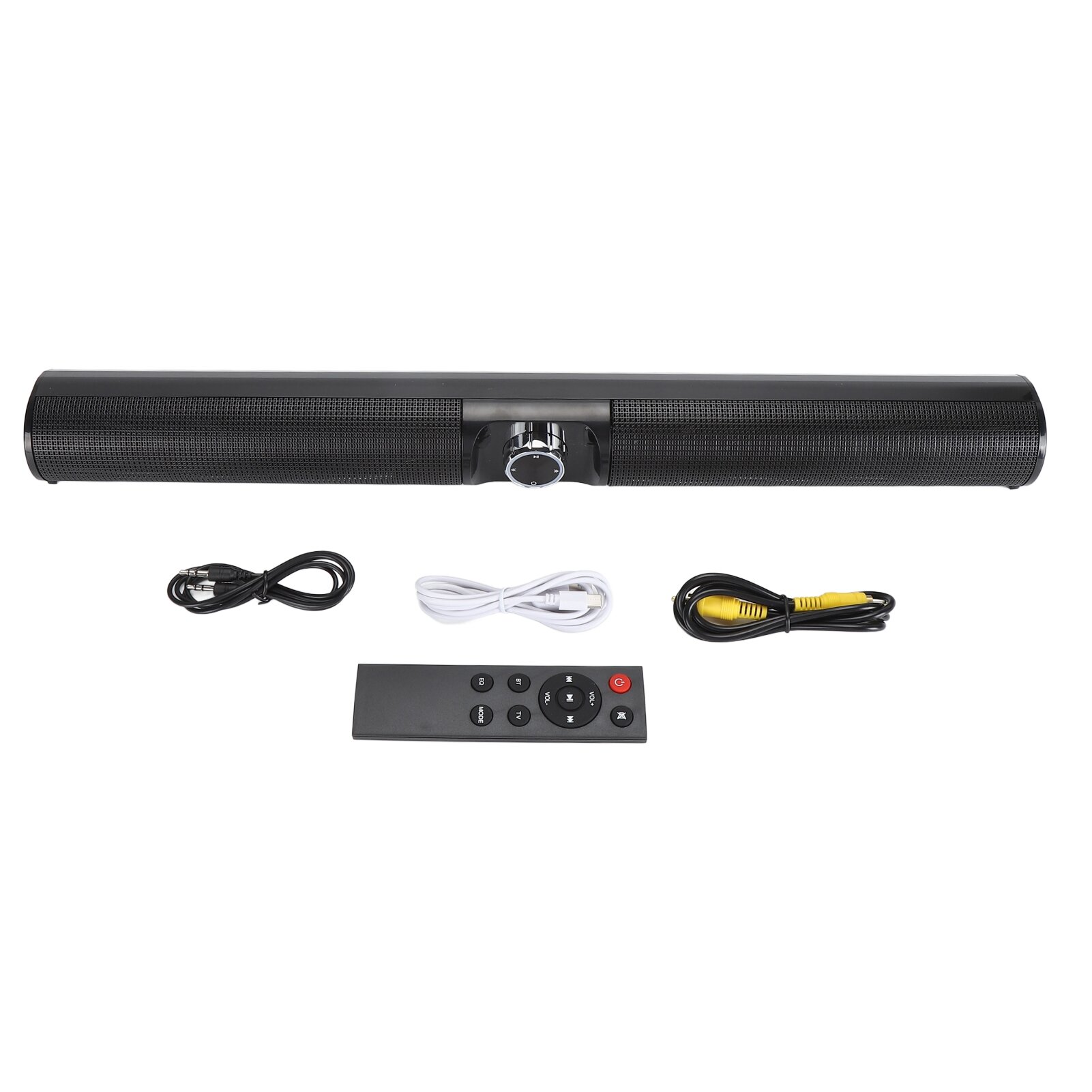 Bluetooth 5.3 Soundbar 20W 3D стереозвук сабвуфер динамик с RGB подсветкой для домашнего кинотеатра ТВ ПК