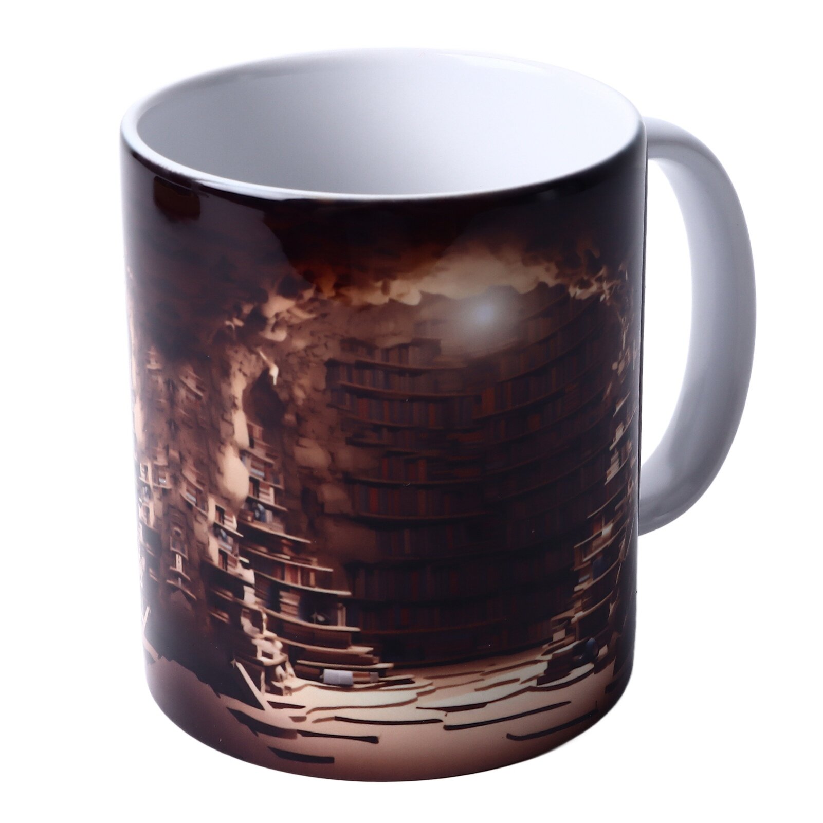 Кофейная кружка с 3D узором в виде книжной полки, чашка для чая, термостойкая керамическая кружка, многофункциональная чашка для дома, общежития, офиса, тип 4