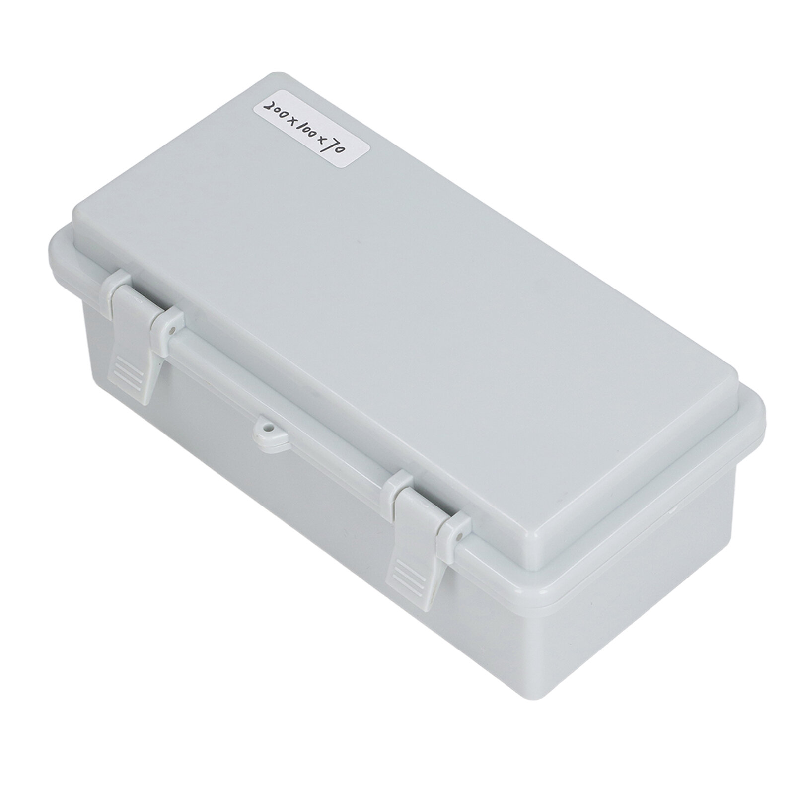 Коробка разветвительная электрическая ABS IP67 водонепроницаемая 200x100x70mm корпус для электрооборудования для улицы