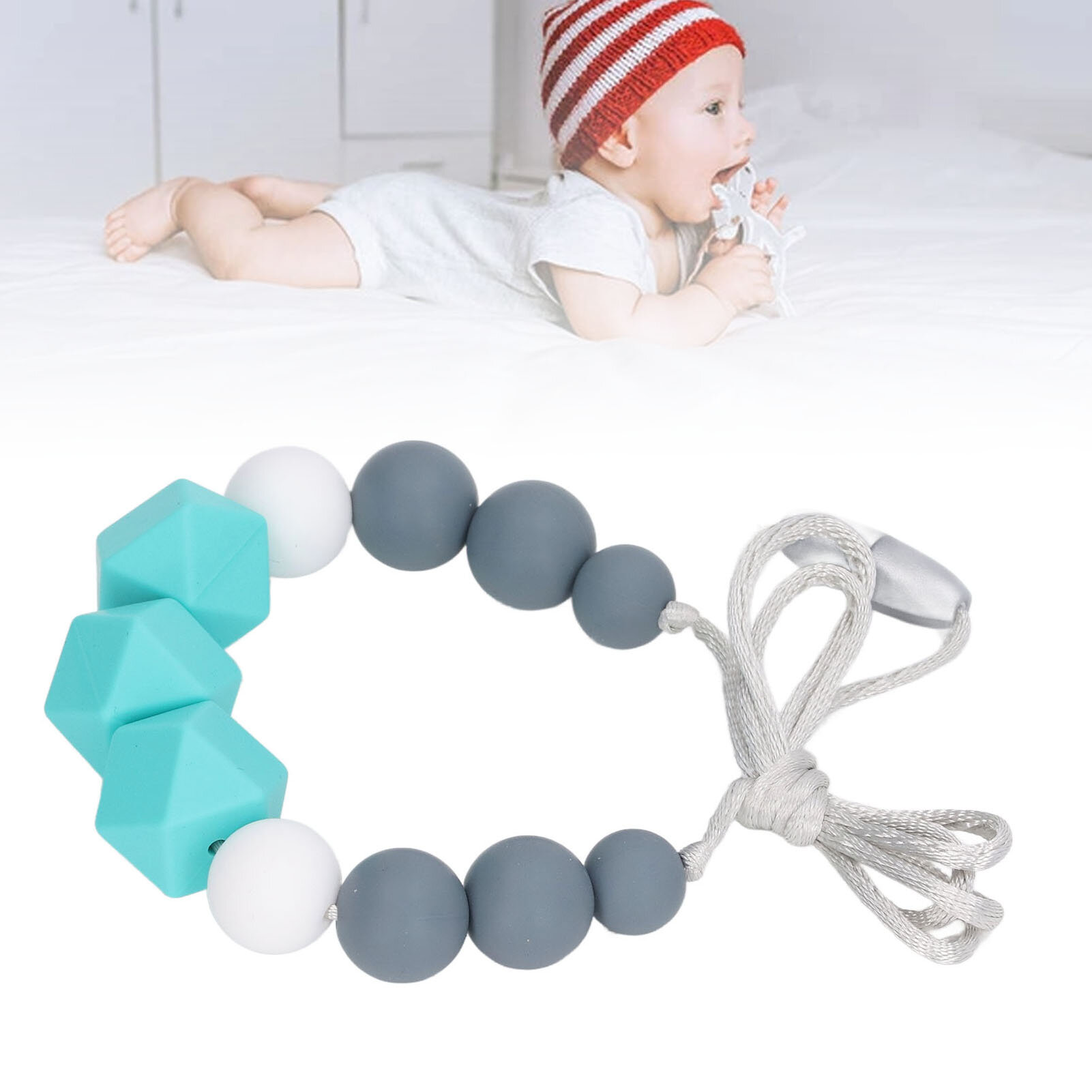 Игрушка Для Грызания: Пищевой Силикон Массаж Десен Для Новорожденных - Портативный Аксессуар Для Сенсорного Развития For Маленькие Дети