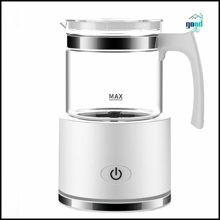 Барботер для горячего молока стеклянный 600 Вт черно-белый-good value -kpa