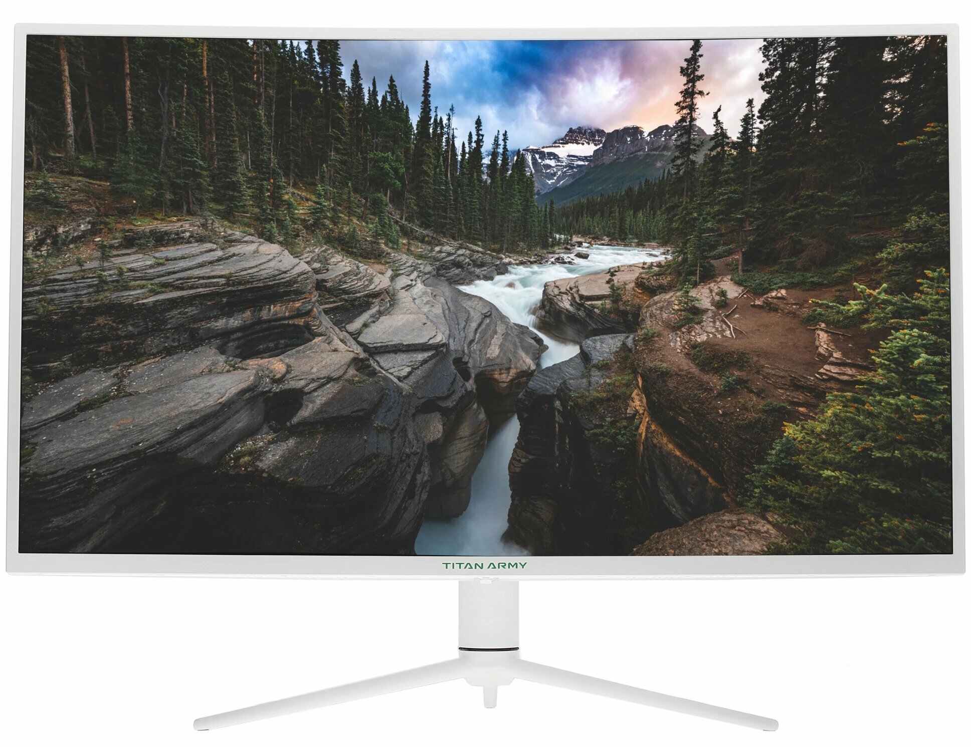 38.5" Монитор Titan Army C40MQG, белый (2560x1440, 165 Гц, VA, LED)