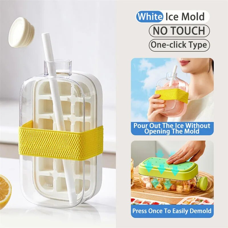 Форма для льда White Large 800ml A, без касания, одноразовая