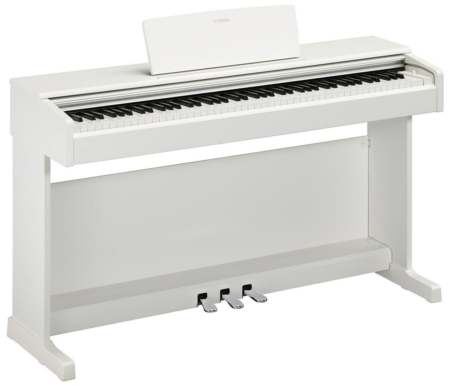 YAMAHA YDP-145WH цифровое пианино, цвет белый, в комплекте банкетка, без б/п (YAMAHA PA-150)