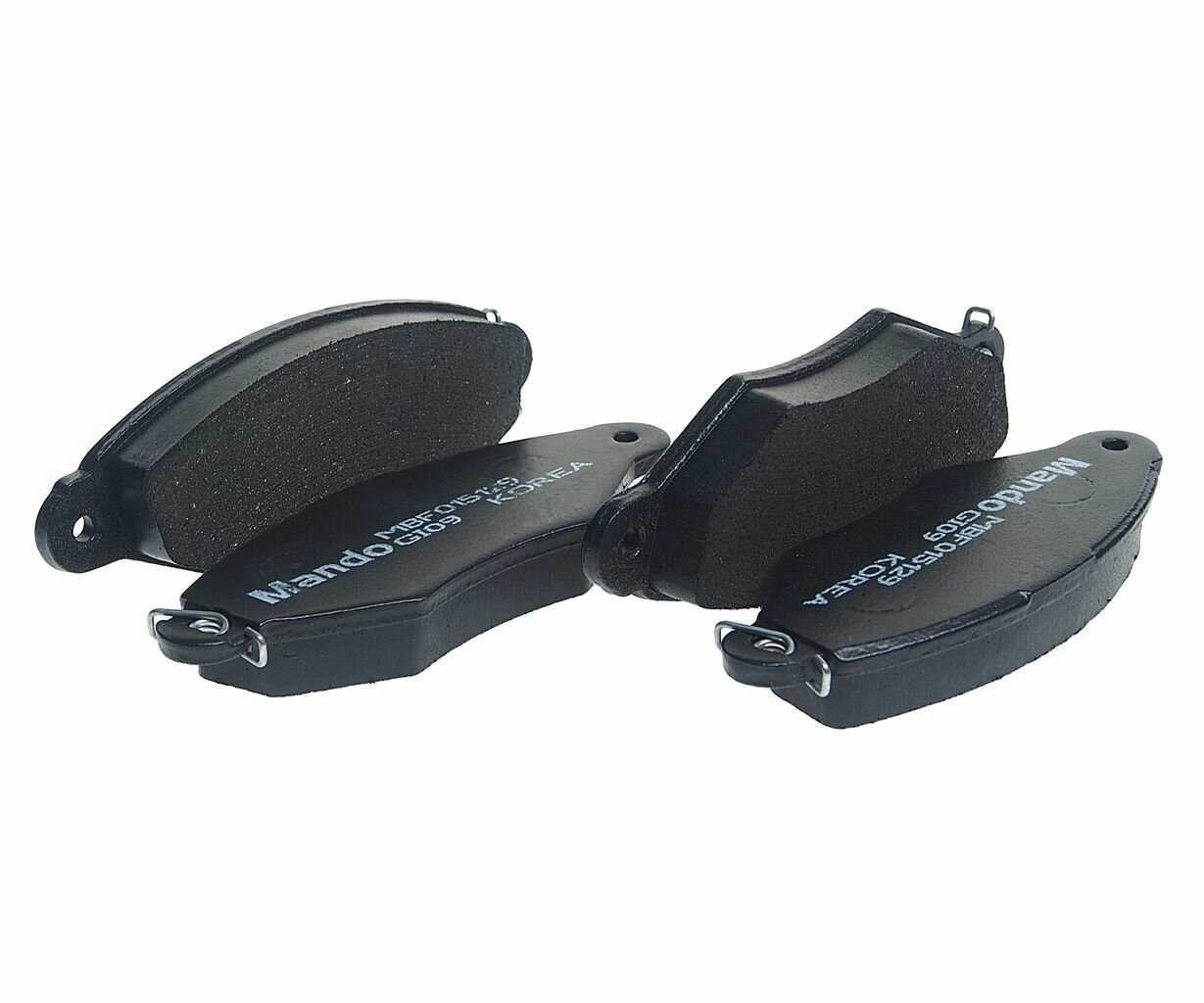 Колодки тормозные передние 4 шт для Рено Кангу арт MBF015129 MANDO