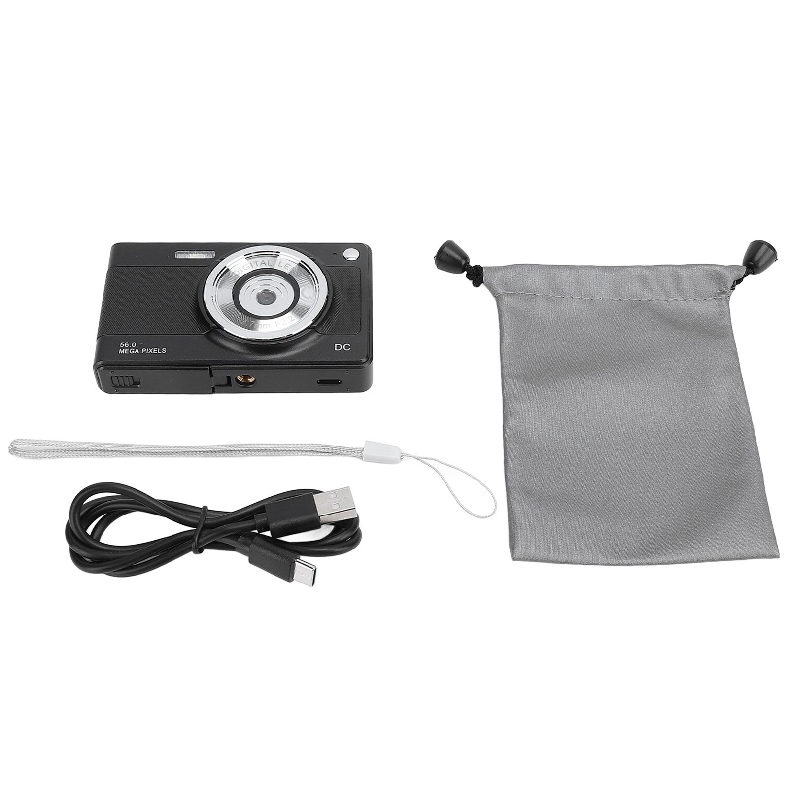 Цифровая камера 56MP Высокая определение 1080p 2.8in Display Экран 8x Zoom AutoFocus Компактная камера для детей -подростков студентов