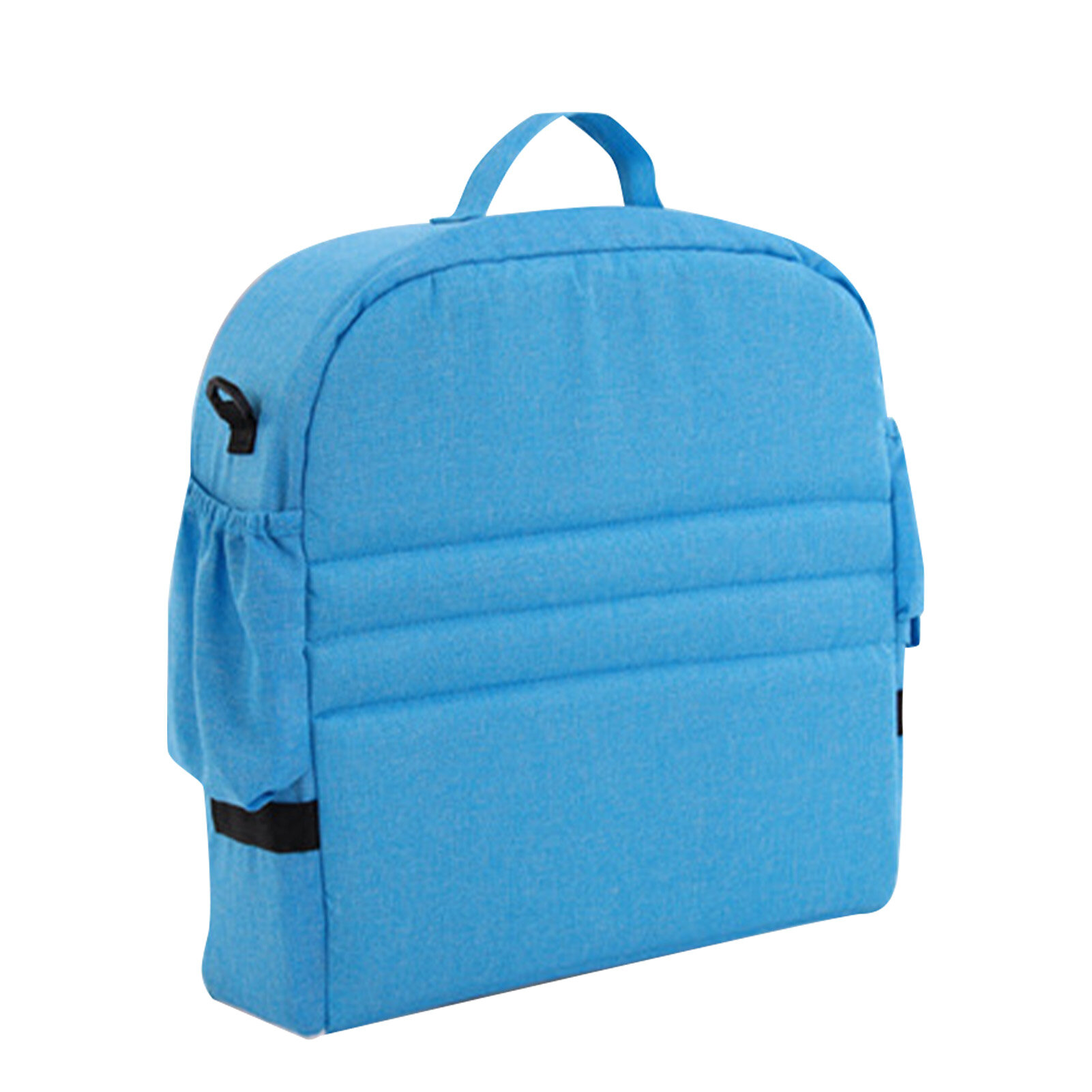 Складная дорожная детская кроватка с москитной сеткой, водонепроницаемая, съемная, многофункциональная, портативная, дорожная, синяя.