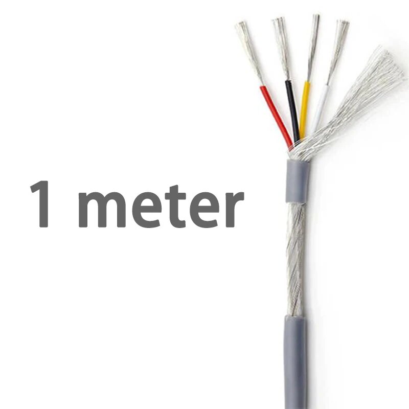Экранированный провод PULAND UL2547, 4 Cores, 28AWG, 1 meter