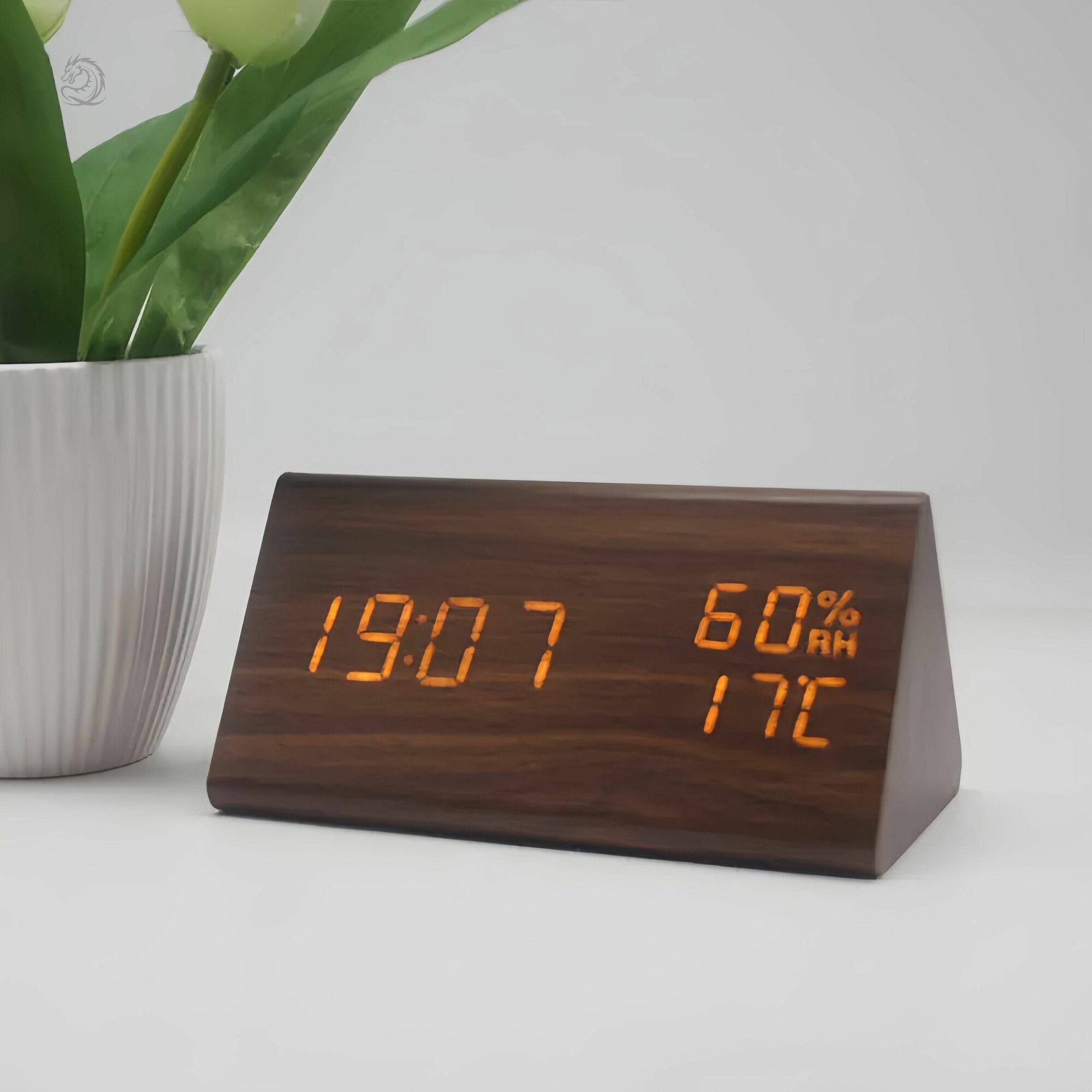 Метеостанция с будильником и цветным дисплеем температура, влажность, прогноз погоды