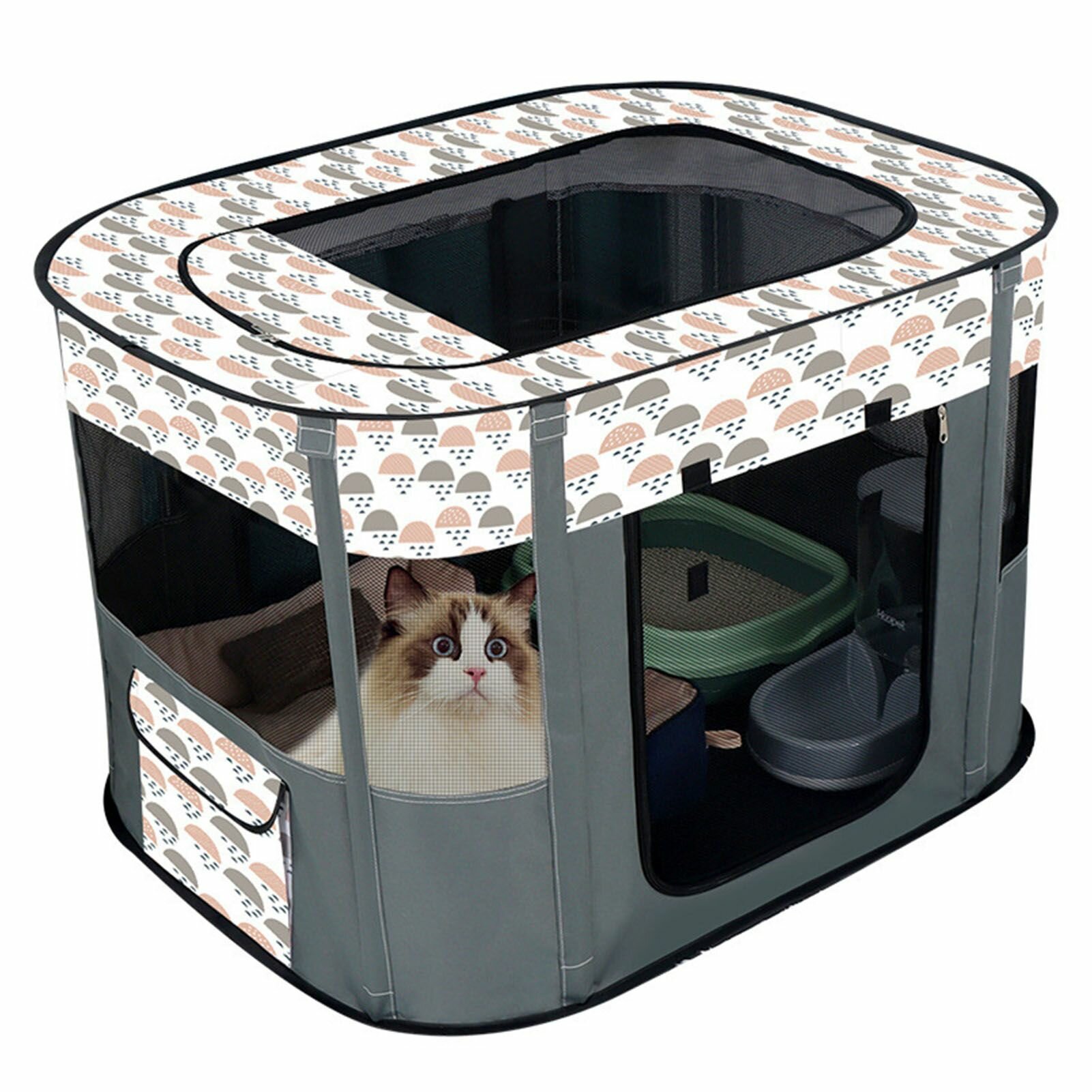 Складной домик для кошек
