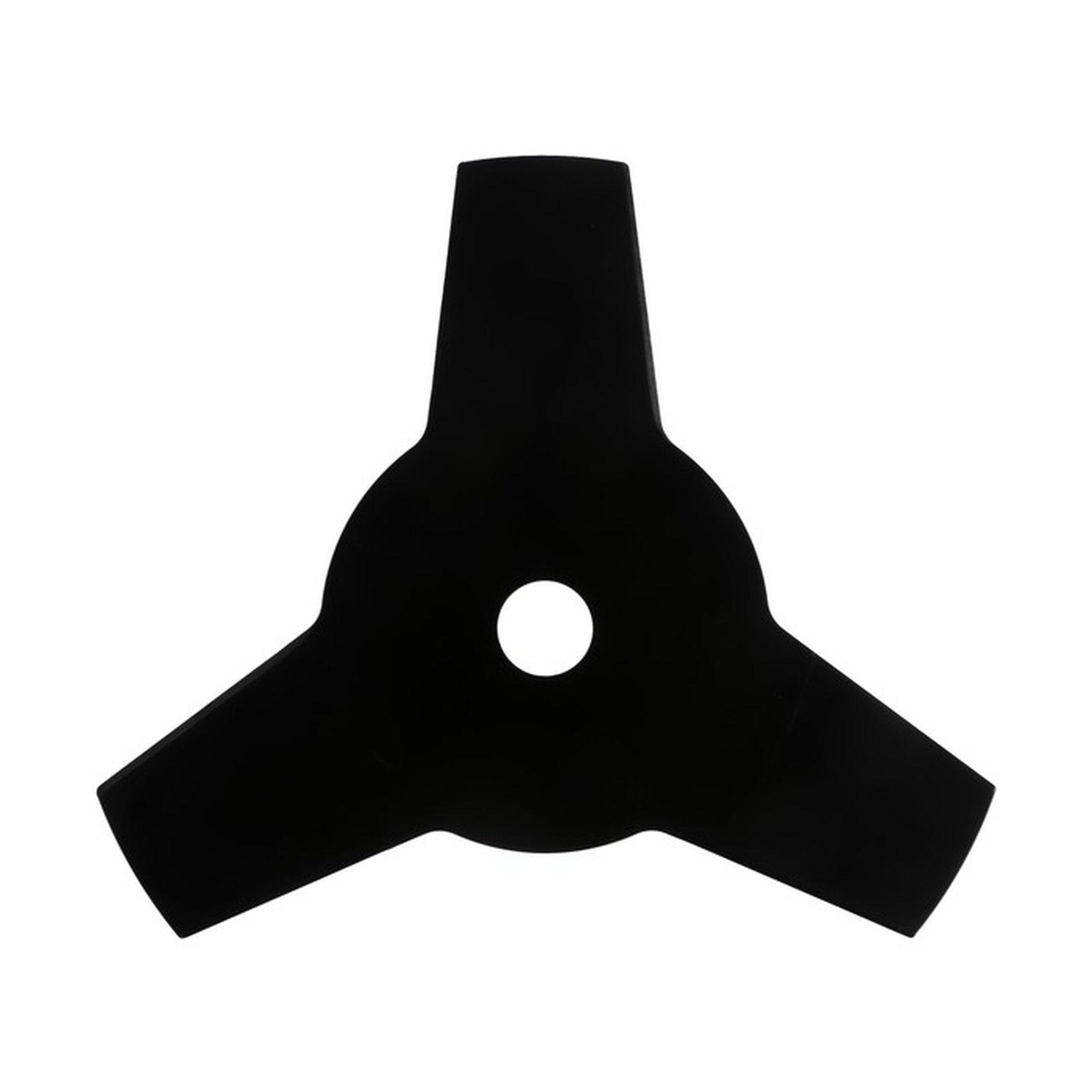 Нож для триммера Тундра, трехлучевой, коррозионная сталь, 255х25,4х1,4 мм