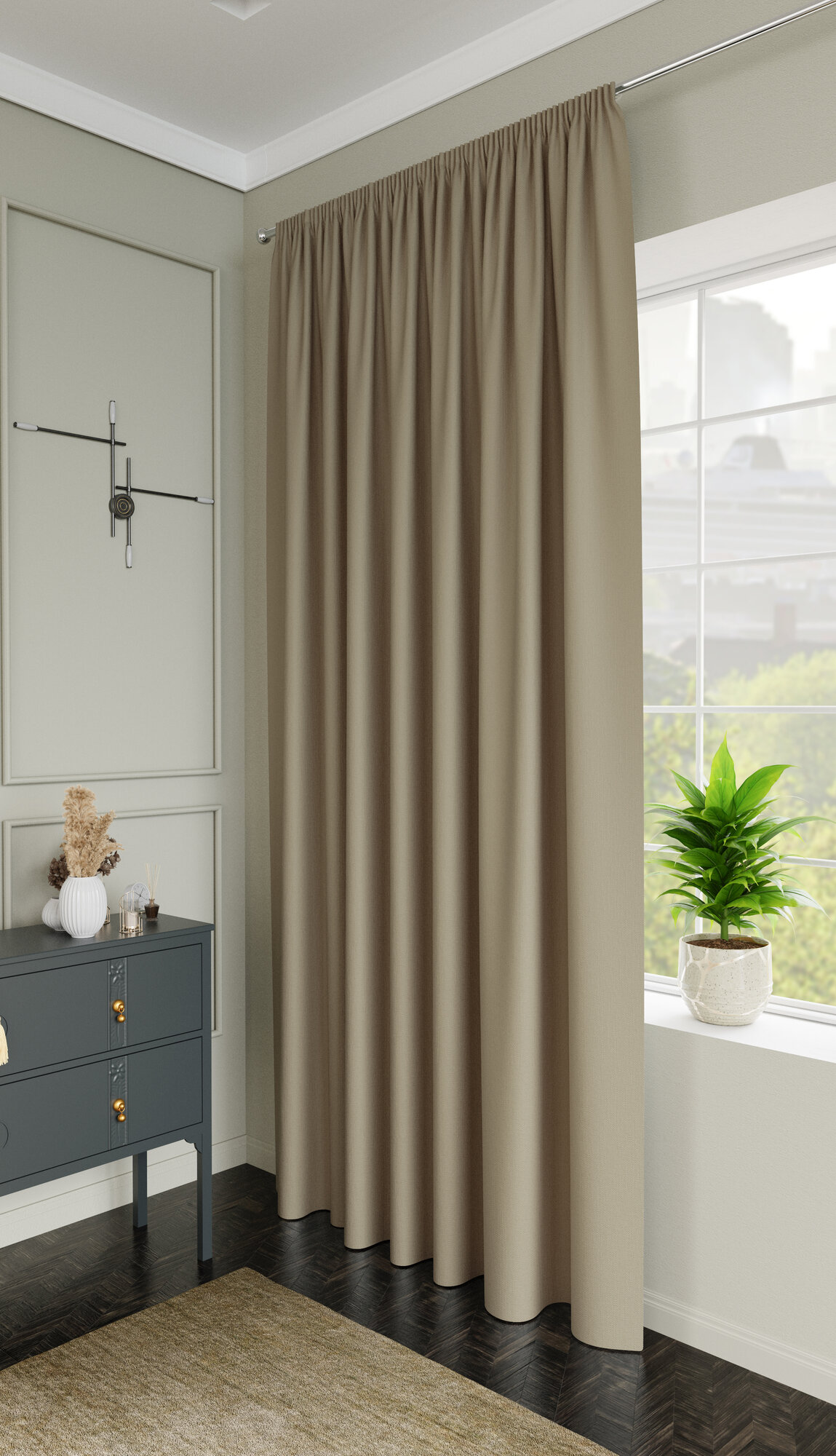 Штора KREAFORTA Pharu 140 x 280 см