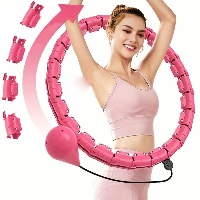 Хула-хуп для похудения и подтяжки живота, легко формирует привлекательные изгибы тела