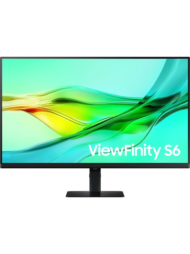 Монитор 32" Samsung ViewFinity S6 S32D604UAIXCI, 2560х1440, 100 Гц, IPS, черный (ls32d604uaixci)