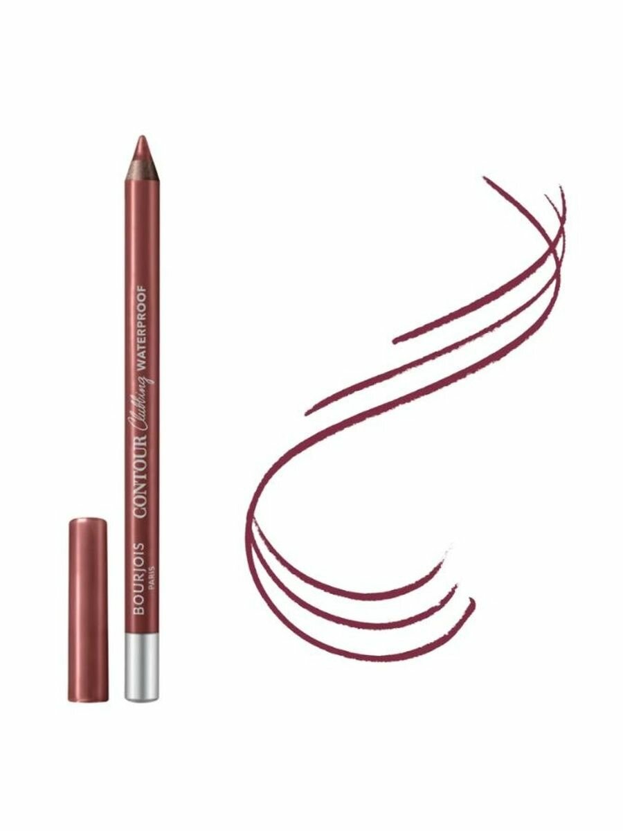 Bourjois карандаш для глаз contour clubbing waterproof pencil 74 berry brown 1,2 г