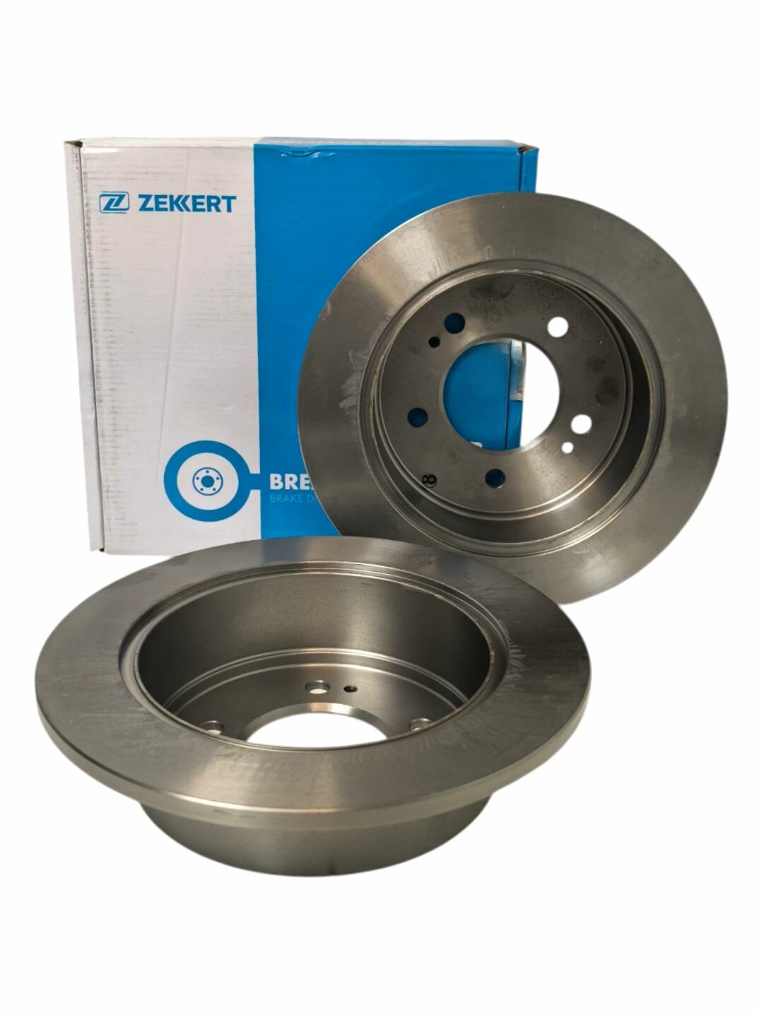 Диски тормозные задние Чанган ЦС35 13-20 под механический стояночный тормоз (Changan CS35) комплект 2 шт. Zekkert