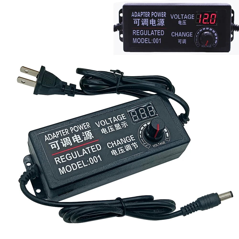 Трансформатор TAKEY AC 220V на DC 3-24V EU, 3V - 24V 5A