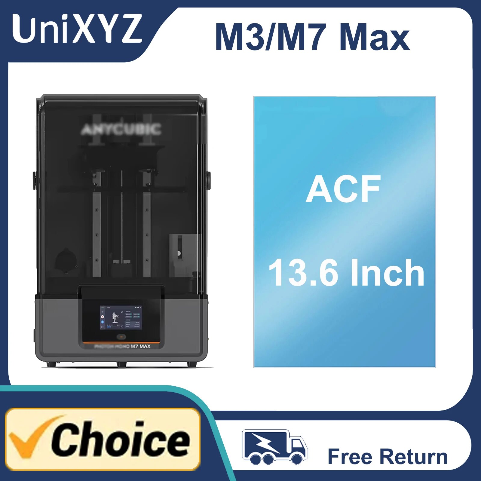 Пленка для 3D-принтера UniXYZ 13.6 дюйма, 2шт, Цвет: 2PCS