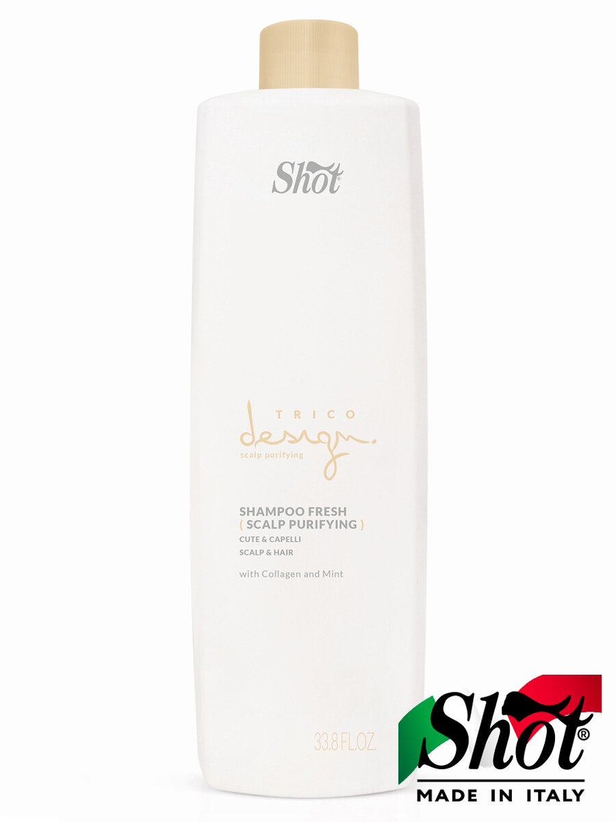 Шампунь для волос и кожи головы SHOT Trico Design scalp purifying 1000 мл