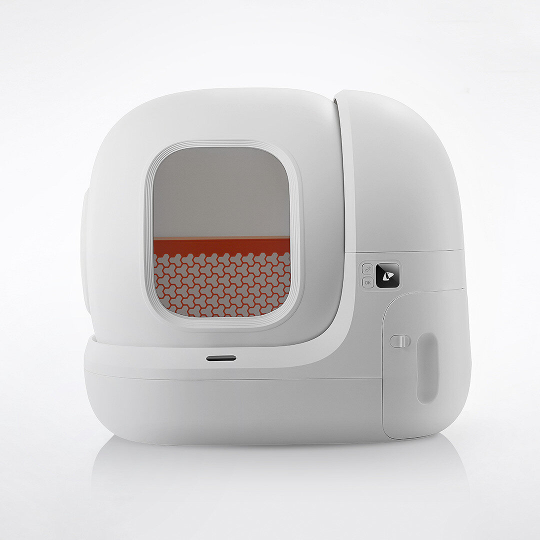 Автоматический лоток для домашних кошек с функциями дезодорации и дезодорирования воздуха