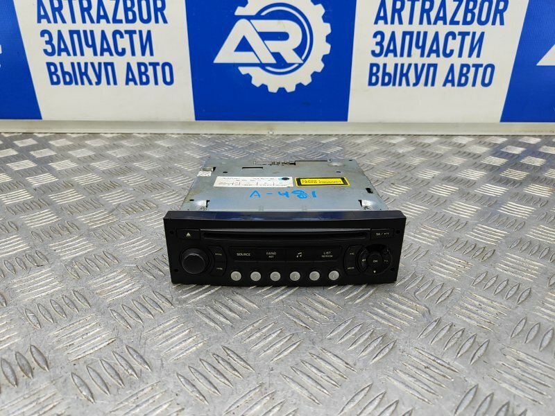 Б/У Магнитола Citroen C4 LA / Ситроен C4 LA 1.6 TU5JP4 (NFU10FX) 109 Л.С. купе. 2006