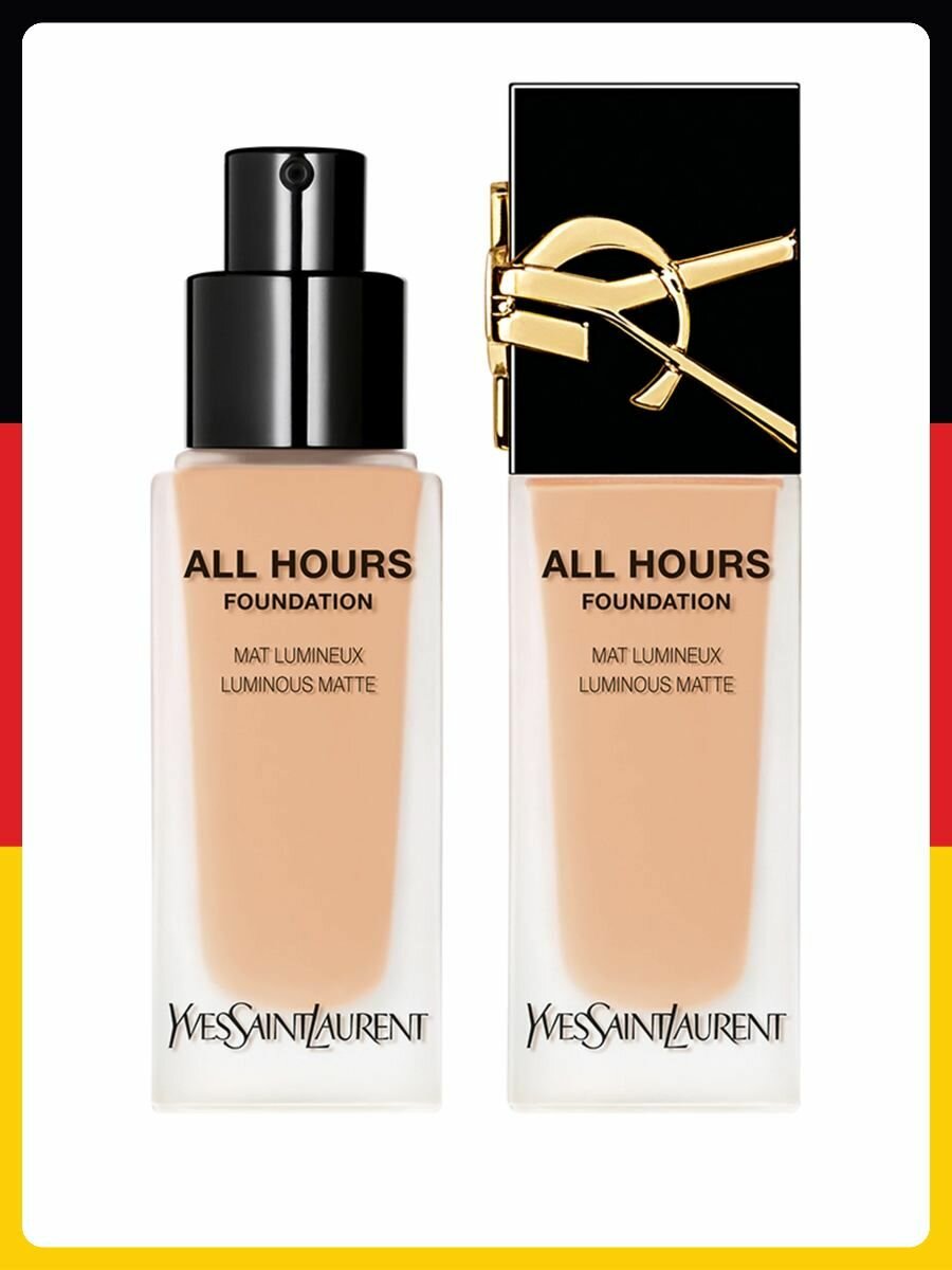 Тональная основа Yves Saint Laurent Encre De Peau All Hours Light Neutral 8