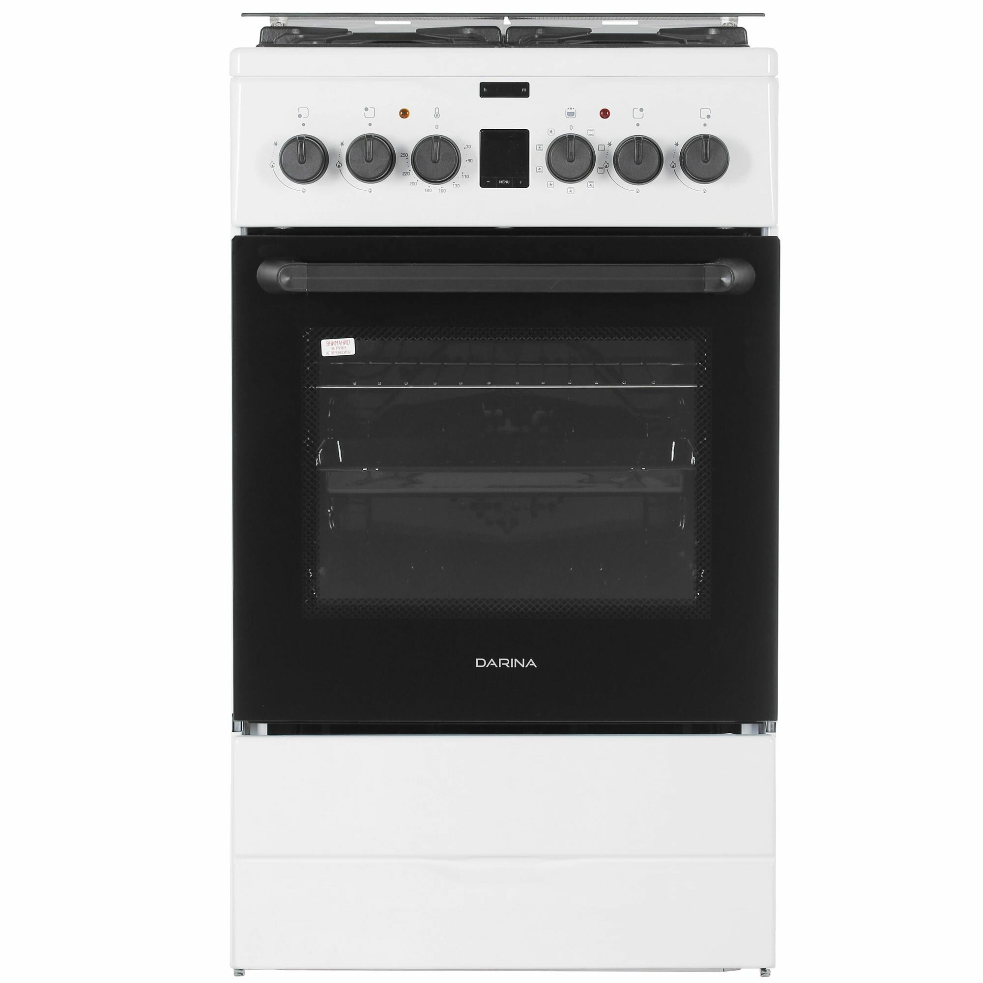 Комбинированная плита DARINA PL 2359 W, 4 газовые конфорки, 50 см