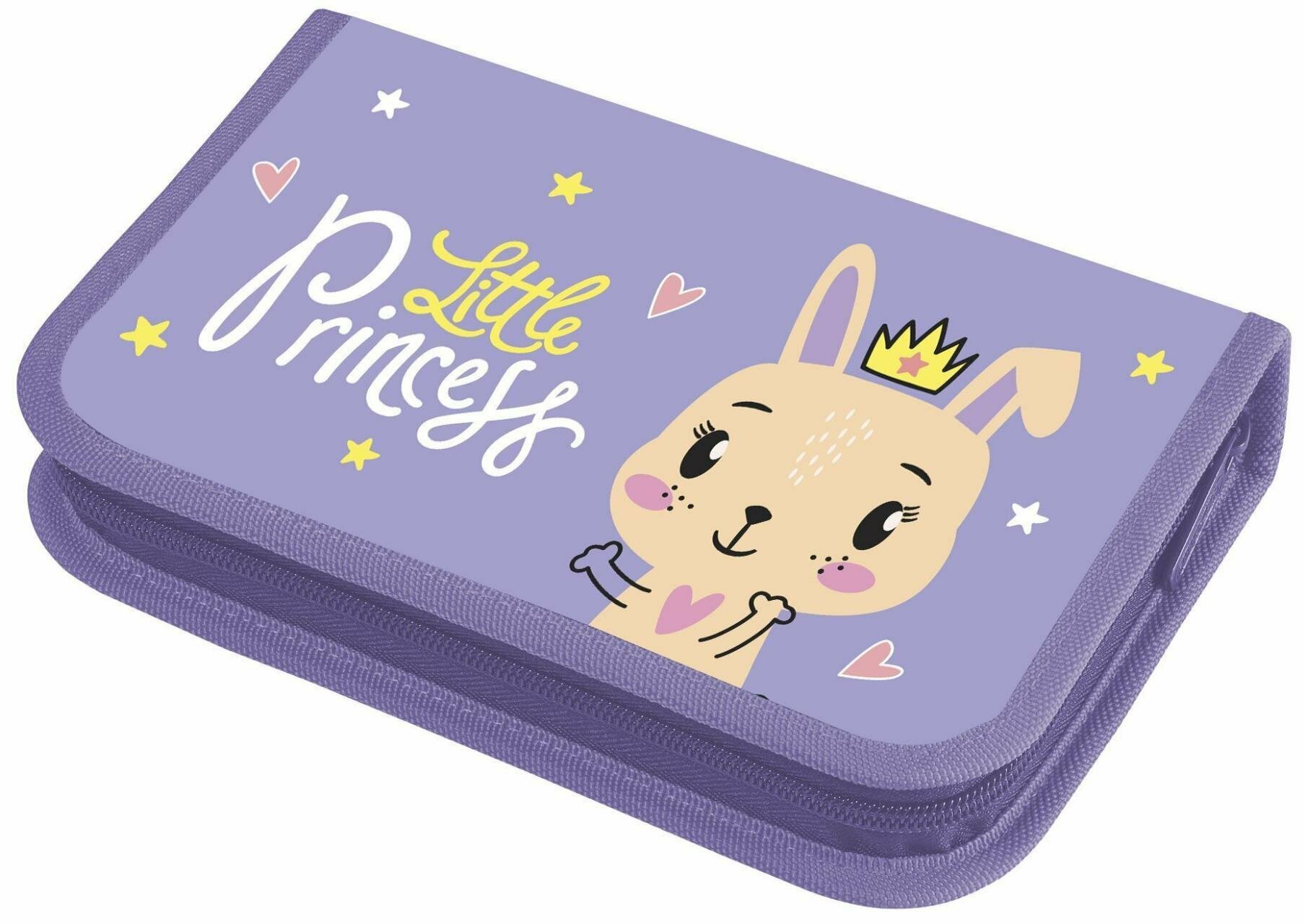 Пенал односекционны Каляка-Маляка 190х90х20 мм сиреневы, картон