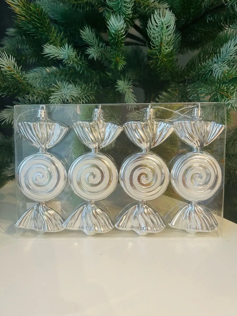 Конфеты на елку новогодние елочные украшения