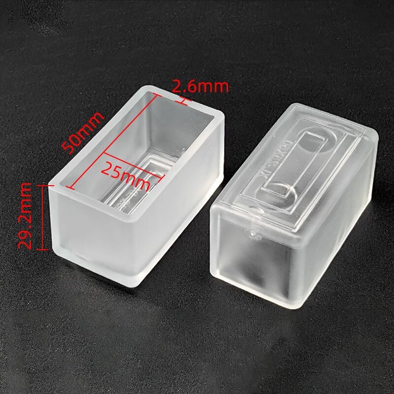 Мебельный стол, наконечник для ног, ножки стула, силиконовая накладка, защитная крышка, прозрачная квадратная резиновая заглушка для труб, крышка, защита отверстия для трубки