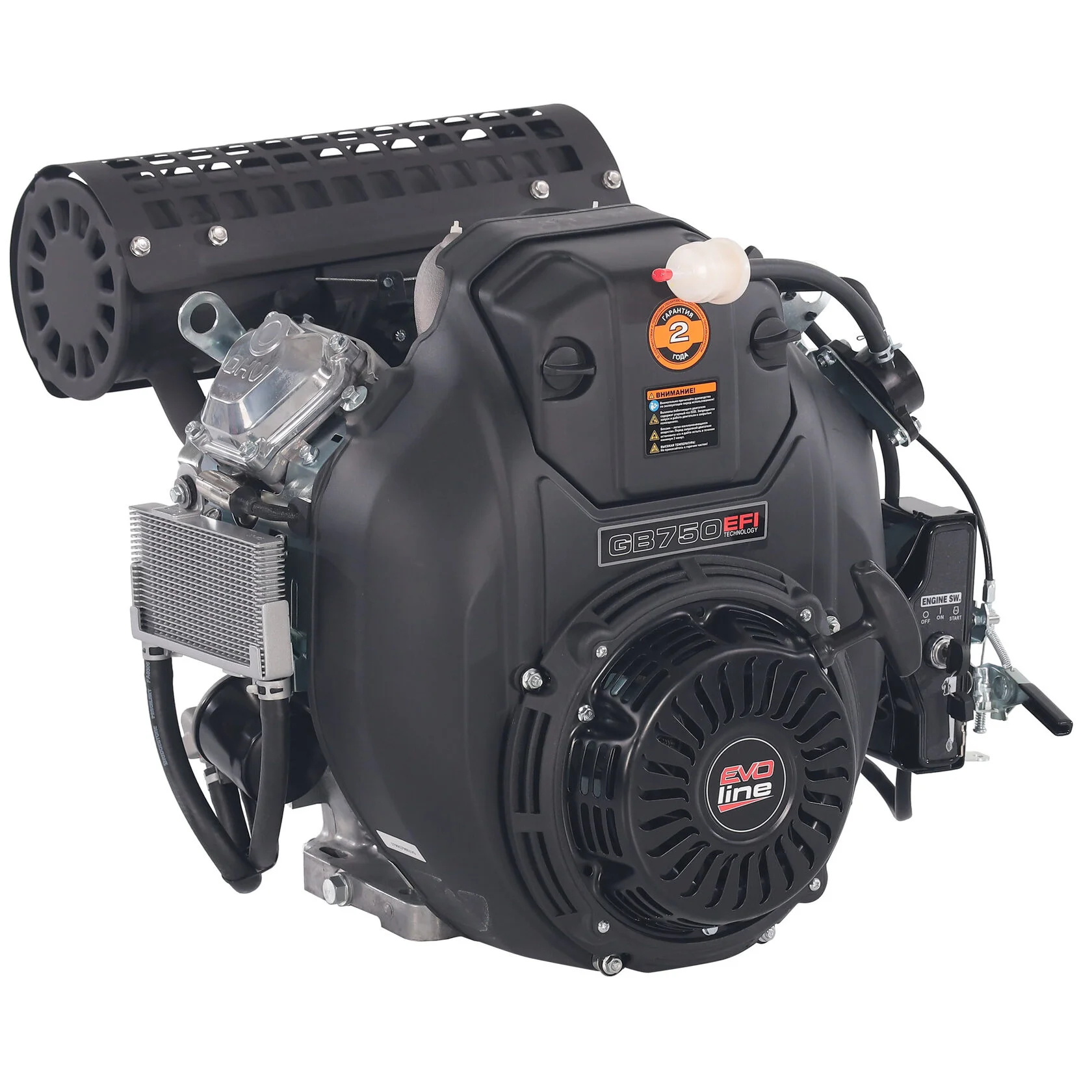 Двигатель бензиновый EVOline GB 750B EFI 28.575 мм 1T90Q79BEEVO
