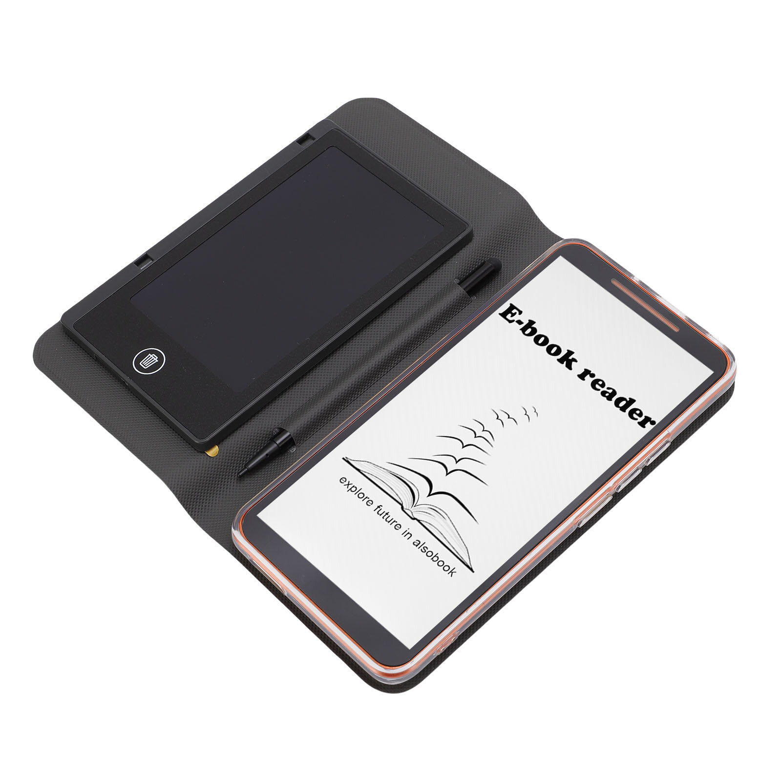 E Book Reader для Android 5.7 Inch 1G и 8G HD Capacitive WiFi Bluetooth PDF Portable Electronic Book Reader с Writing Pad Protective Case