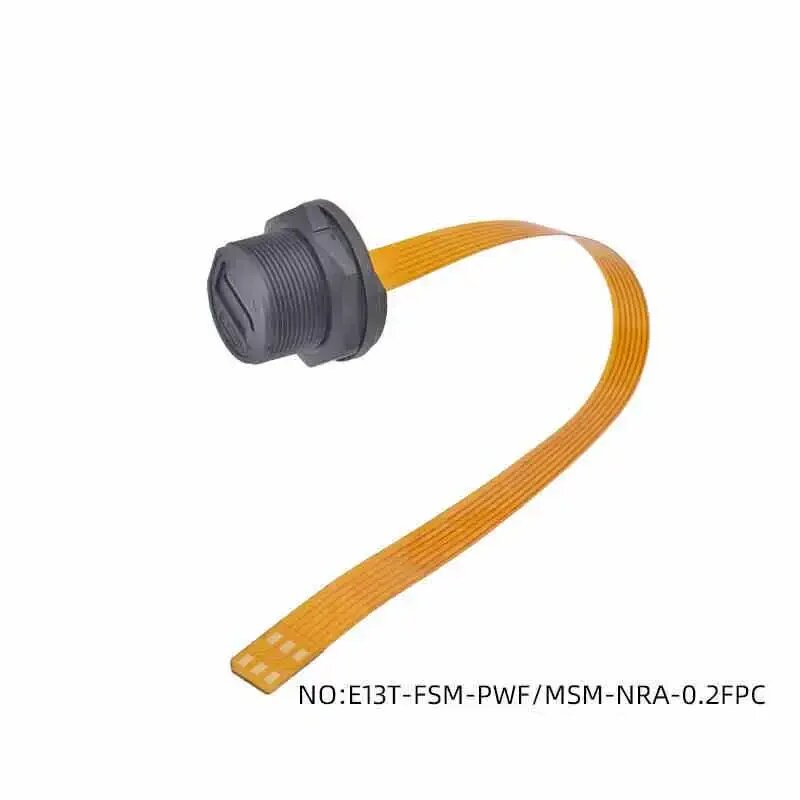 Водонепроницаемый адаптер для SIM-карт TF Mini, интерфейс SDTF, разъем для панельного монтажа IP67, гнездо для SIM-карты, гибкий удлинительный кабель FPC для передачи данных