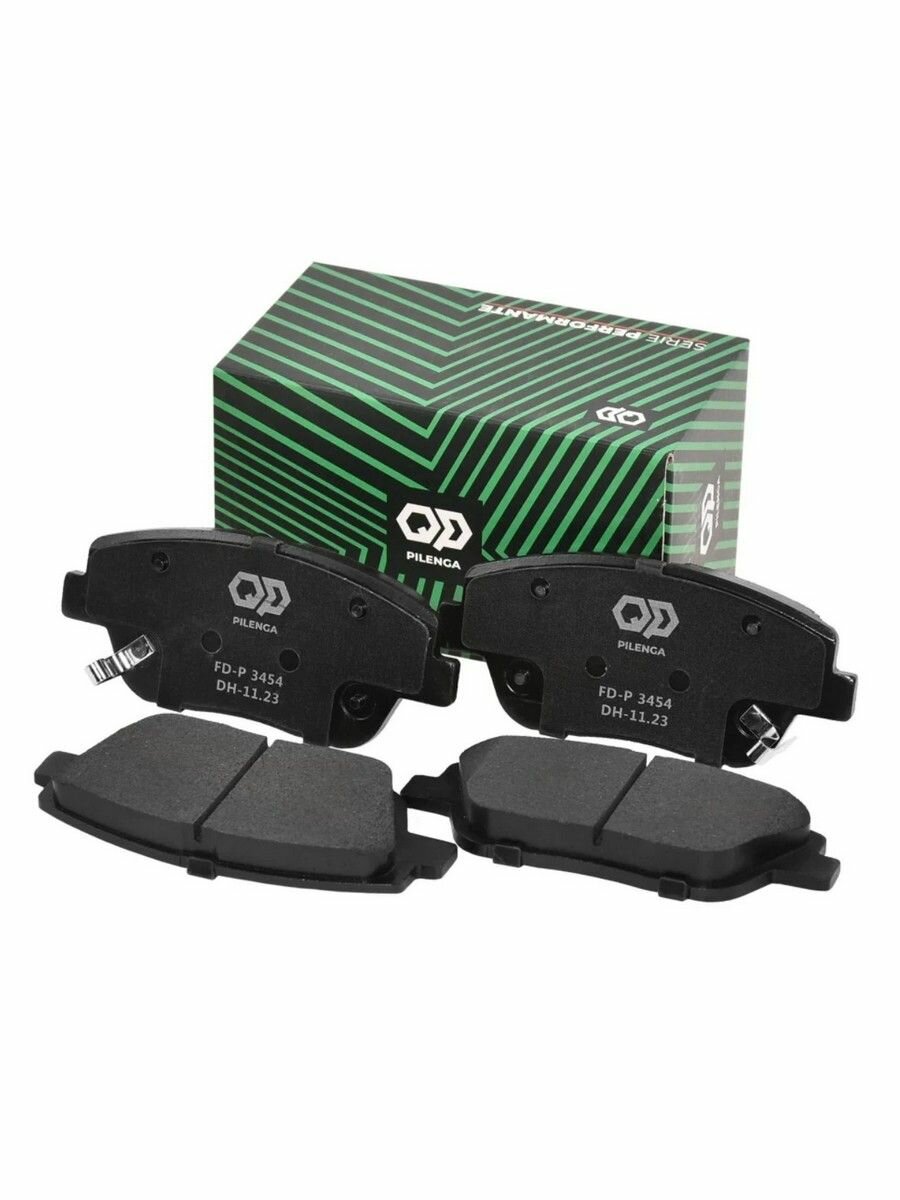 Колодки тормозные дисковые передние для а/м HYUNDAI Sonata, Grandeur; KIA Optima, PILENGA FDP3454