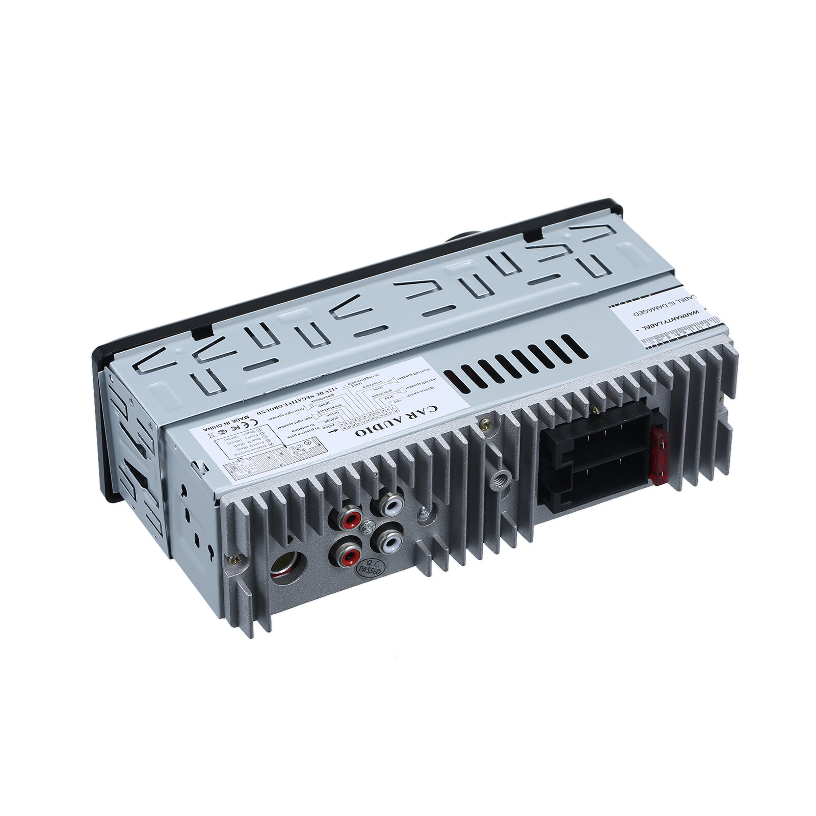 7-цветная светодиодная автомобильная стереосистема BT Autoradio Dual USB Fast Charge USB Stereo Audio MP3 ID3 WMA AUX-IN TF A2DP Handsfree ISO