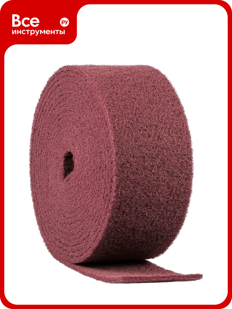 Профессиональная лента PACK INNOVATION, красный, 100 мм, рулон, водостойкая, из нетканого полимерного волокна