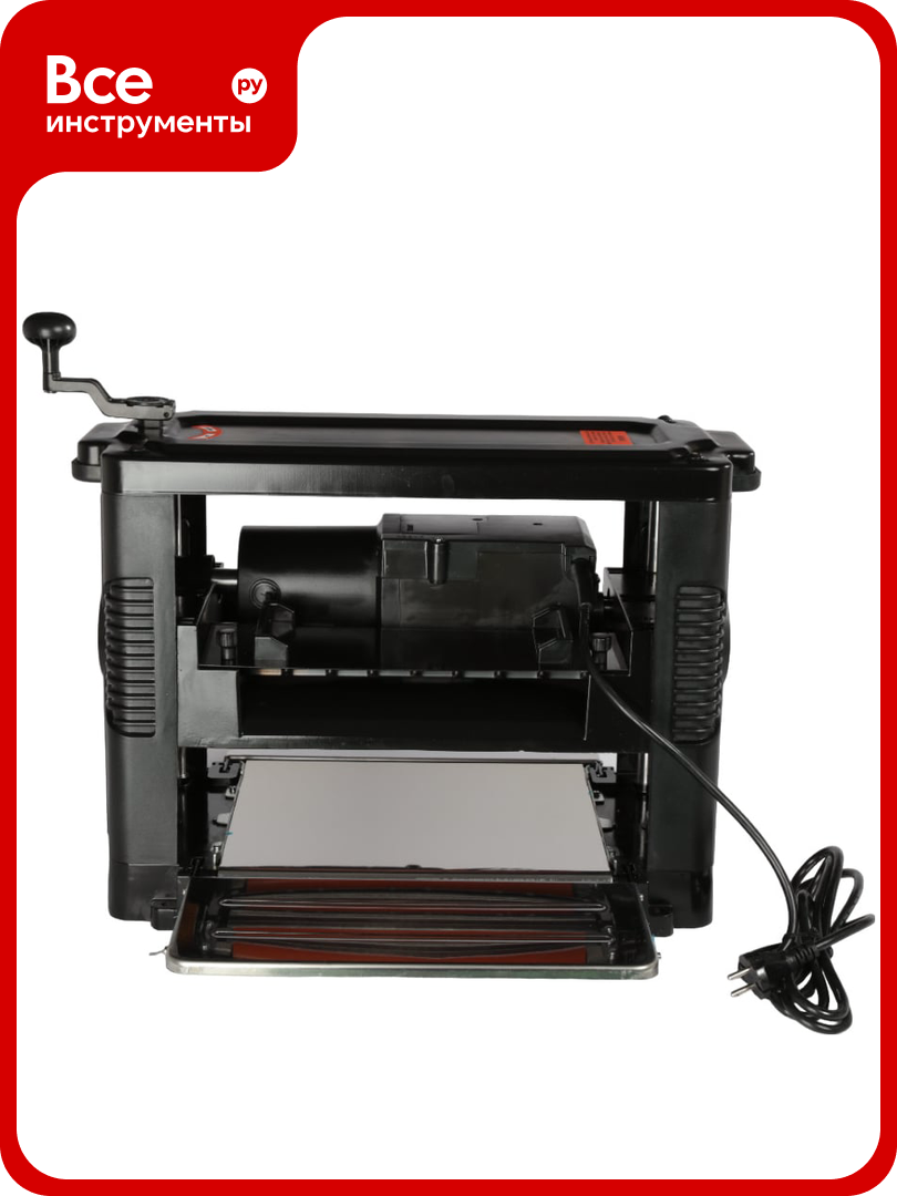 Рейсмусовый станок Zitrek TP-2000 067-1012, Двигатель обладает высокой мощностью и надежной защитой от перегрузки