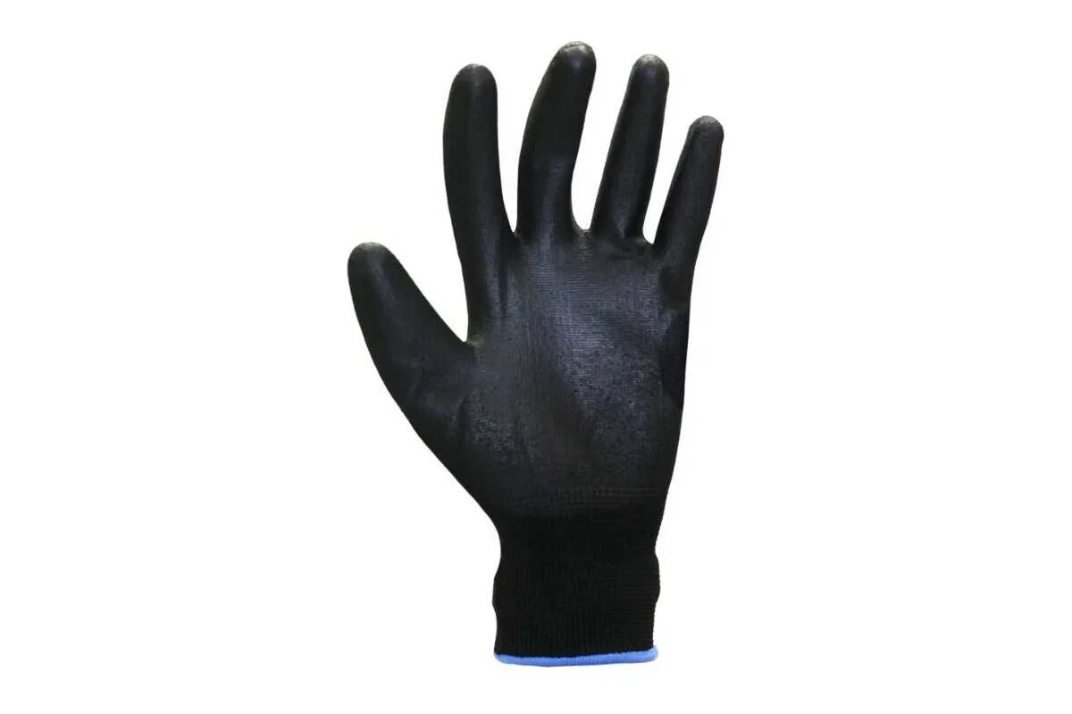 Safeprotect Перчатки НейпПол-Ч из нейлона и полиуретана, черные, размер M, 03055M