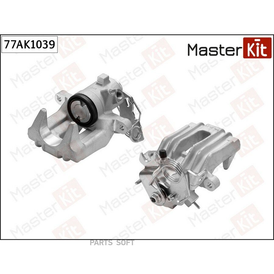 MASTERKIT 77AK1039 Суппорт тормозной задний R