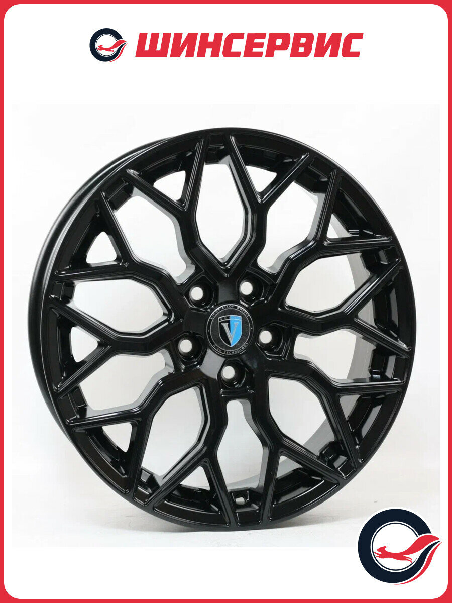 Литой колесный диск Venti 1719 R17x7.0J 5x108 ET45 ЦО60.1 для автомобиля