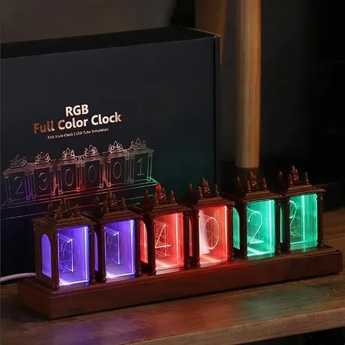 Цифровые часы со светоизлучающей лампой своими руками, цифровые часы с дисплеем USB-порта